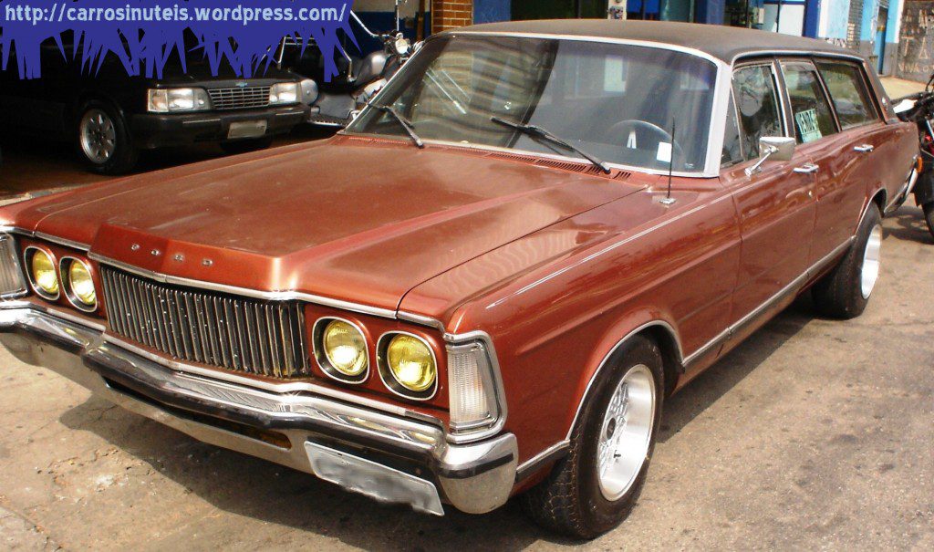 Ford Galaxie LTD SW (1979) -- Carros Inúteis