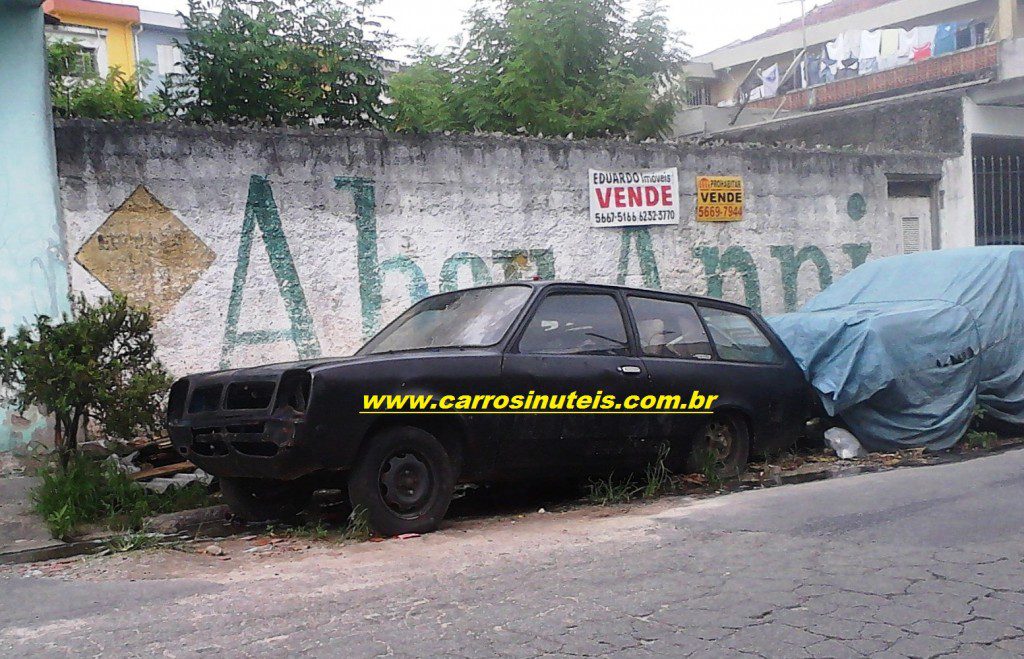 Chevrolet Marajó, Rodolfo, cidade de São Paulo, SP -- Carros Inúteis