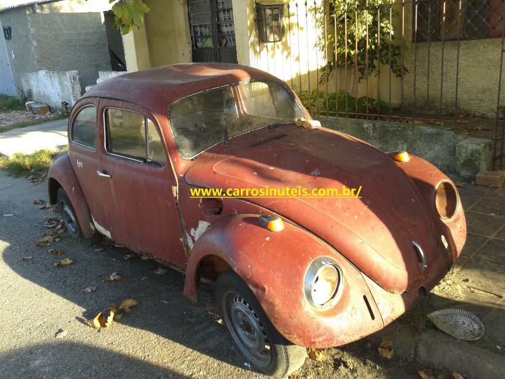VW Fusca, Rogério Klassen, RIO GRANDE, RS -- Carros Inúteis